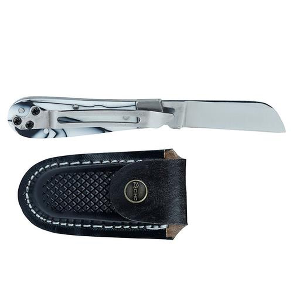 Canivete Cimo Inox Ponta Redonda com Bainha, Cabo Acrílico | Martins ...