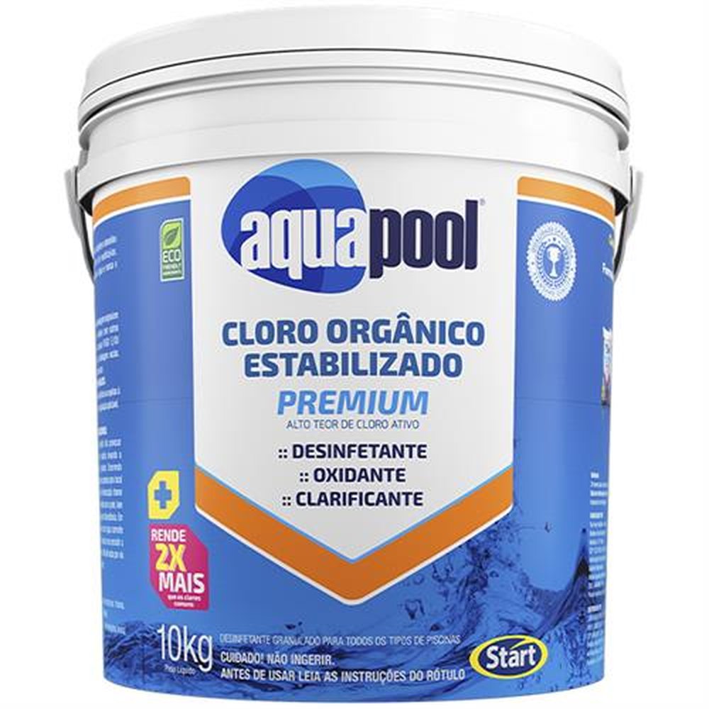Aquapool Cloro Granulado Premium 10kg | Martins Atacado