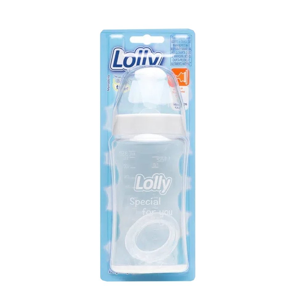 Mamadeira Lolly Special Big Branco 350ml | Martins Atacado