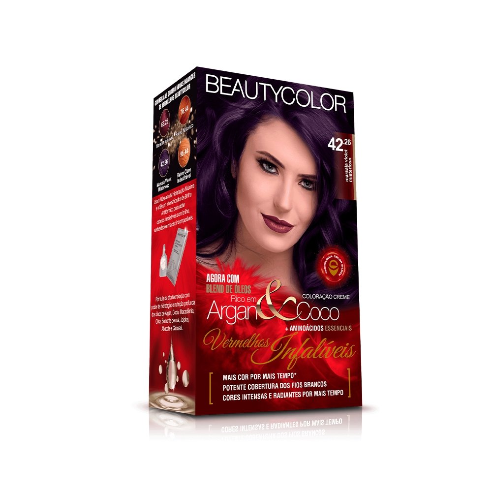 Tintura Beauty Color Marsala Violet Misterioso 42.26 | Martins Atacado