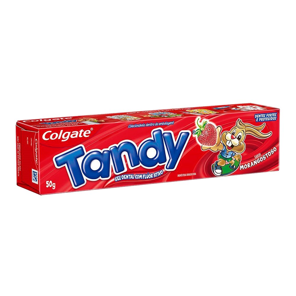 Creme Dental Tandy Morangostoso 50g | Martins Atacado