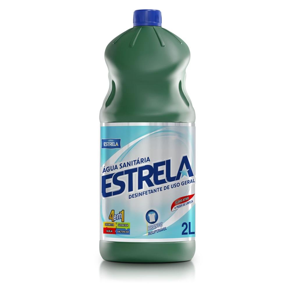 Agua Sanitaria Estrela 6X2 l | Martins Atacado