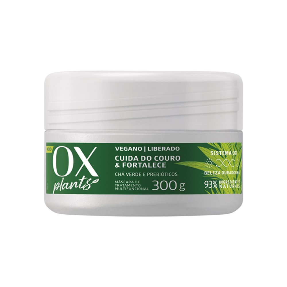 Creme Ox Plants Cuida do Couro e Fortalece 300g Flora | Martins Atacado