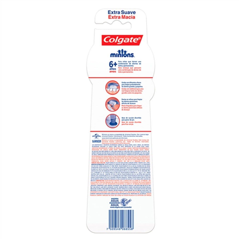 Escova de Dente Colgate Minions Embalagem com 2 Unidades | Martins Atacado