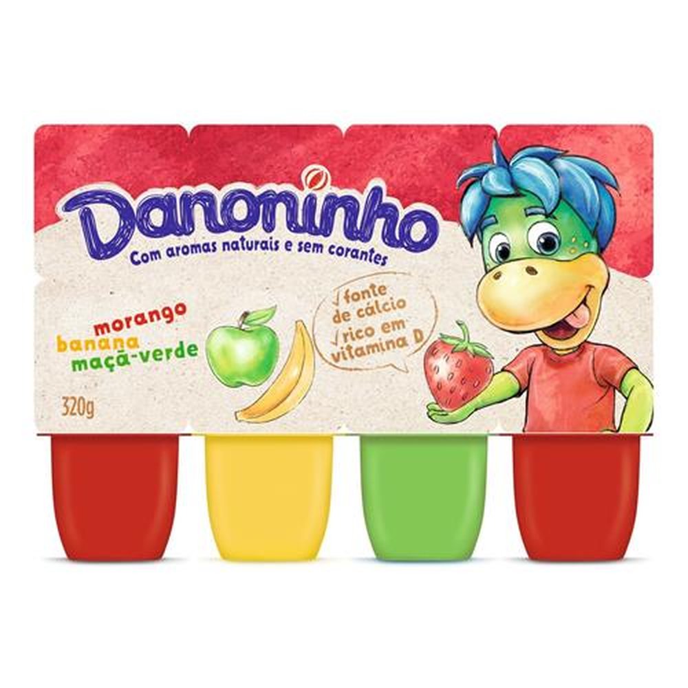 Danoninho Petit Multi Sabores Bandeja 320G | Martins Atacado