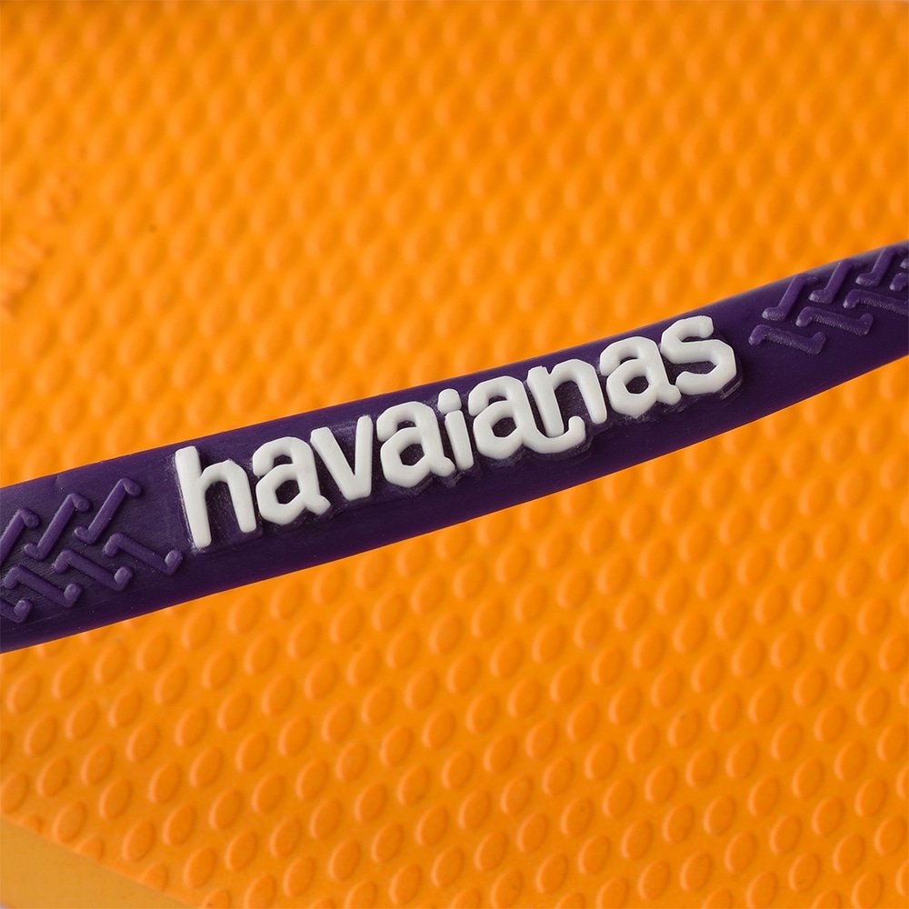 Havaianas Slim Logo Pop-Up Laranja Citrus 33/4 | Martins Atacado