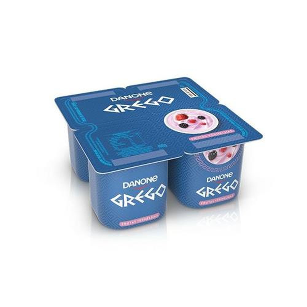 Danone Grego Frutas Vermelhas 400G | Martins Atacado