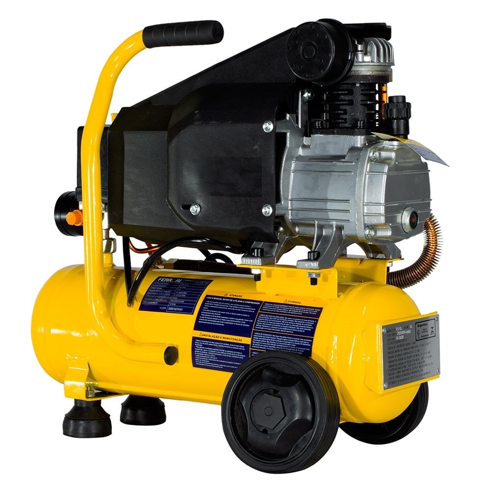 Compressor de ar Ferrari Mega Air CFC 5,5 PES, 6 Litros, 1 HP, 220V ...