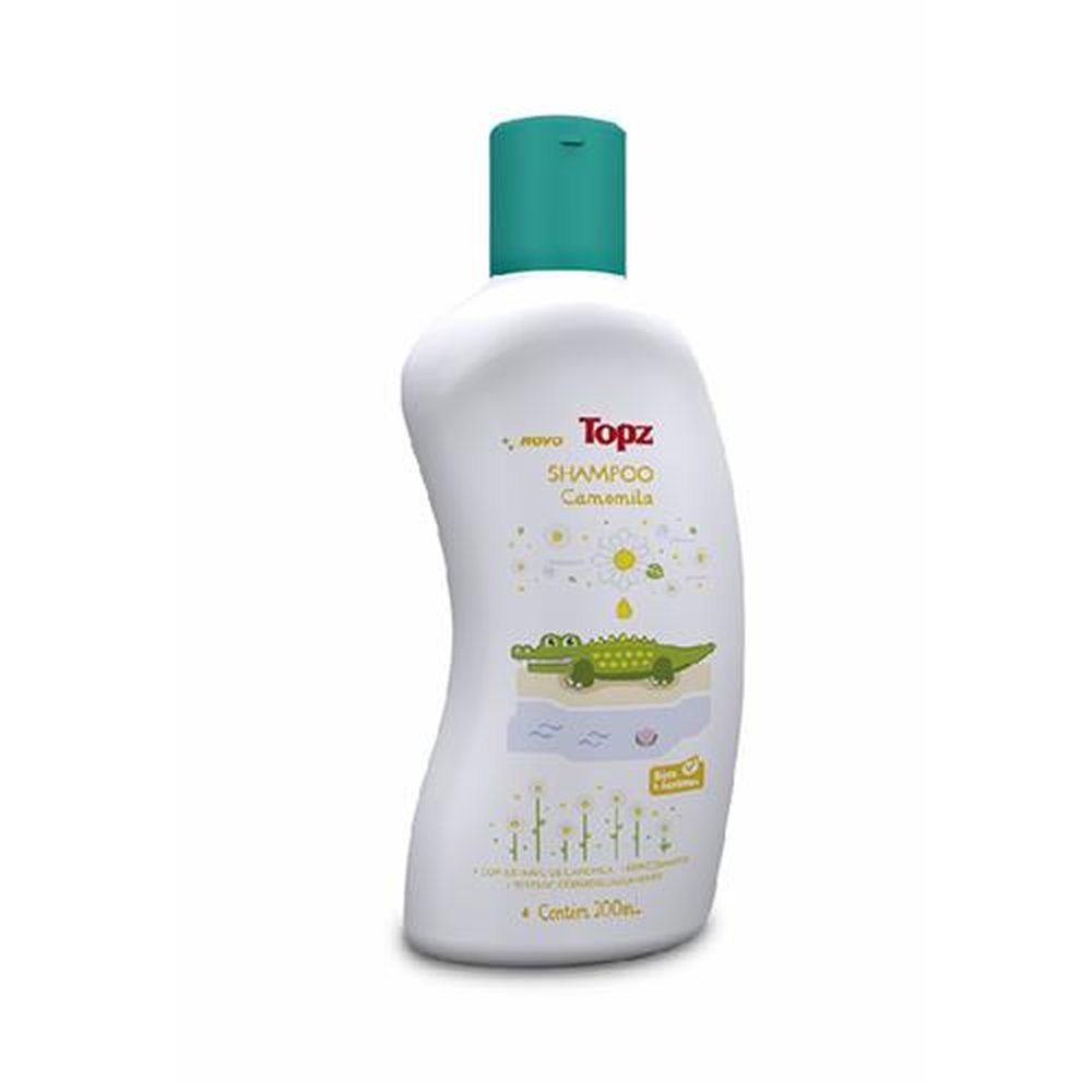 SHAMPOO TOPZ BABY CAMOMILA 200ML | Martins Atacado