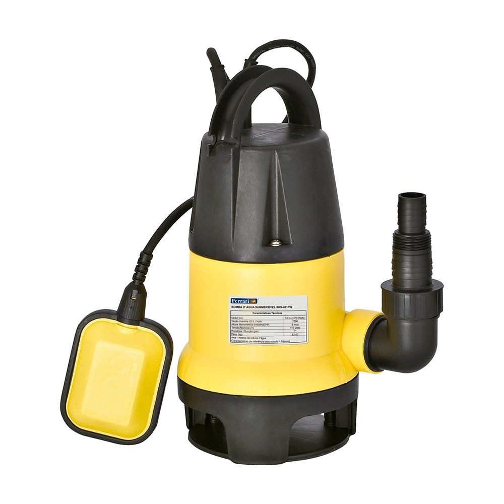 Bomba De Água Submersível XKS-401PW 1/2CV 220v - Ferrari | Martins Atacado