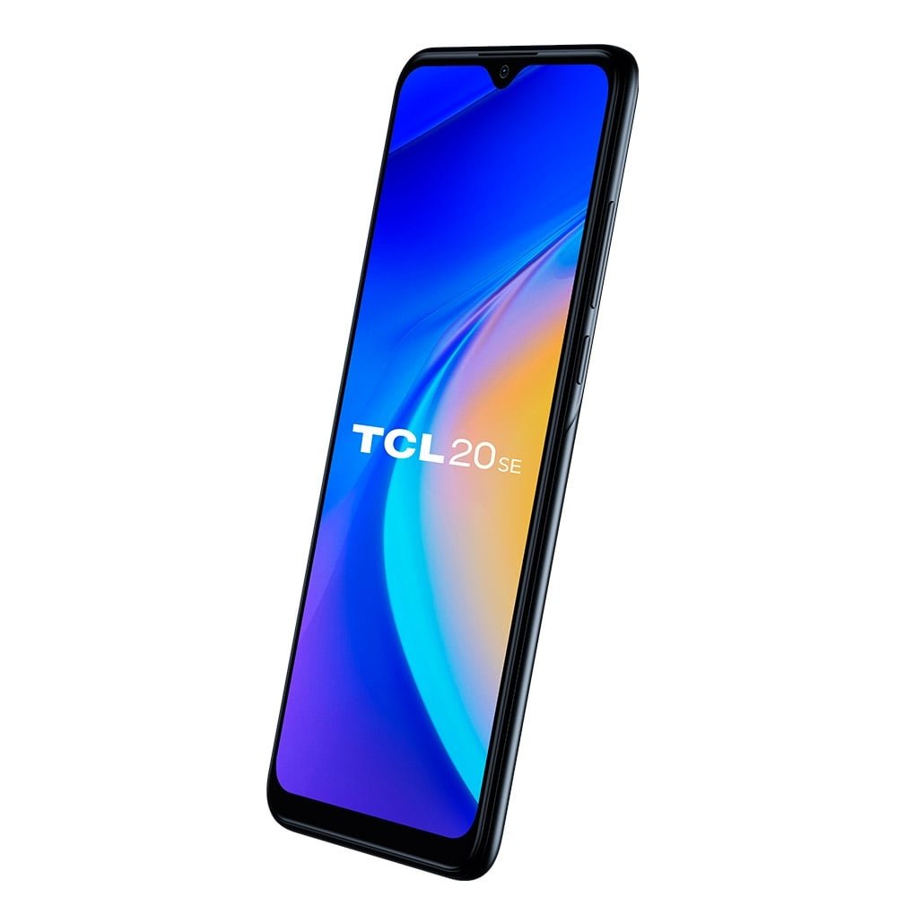 Smartphone TCL 20SE Preto, Tela de 6.82", 4G+Wi-Fi+NFC, And. 11, Câm ...