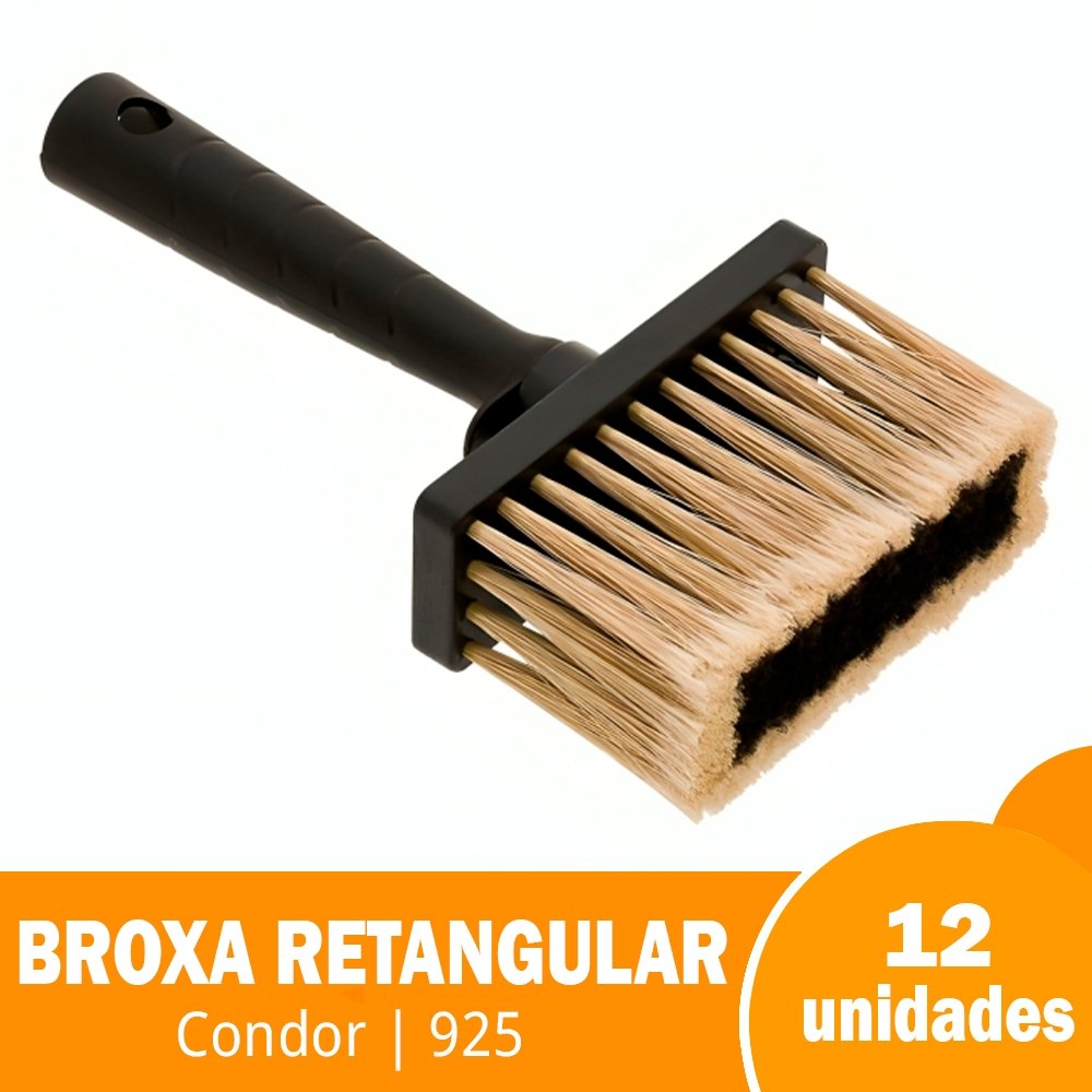 Broxa Condor Retangular 120x45mm 925 - Embalagem c/ 12 unidades ...