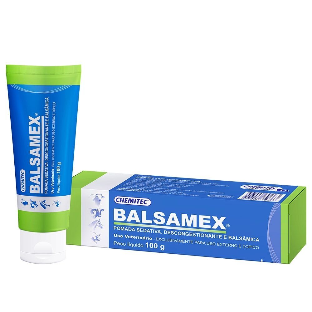 Pomada Balsamex Sedativa Descongestionante e Balsâmica 100g | Martins ...