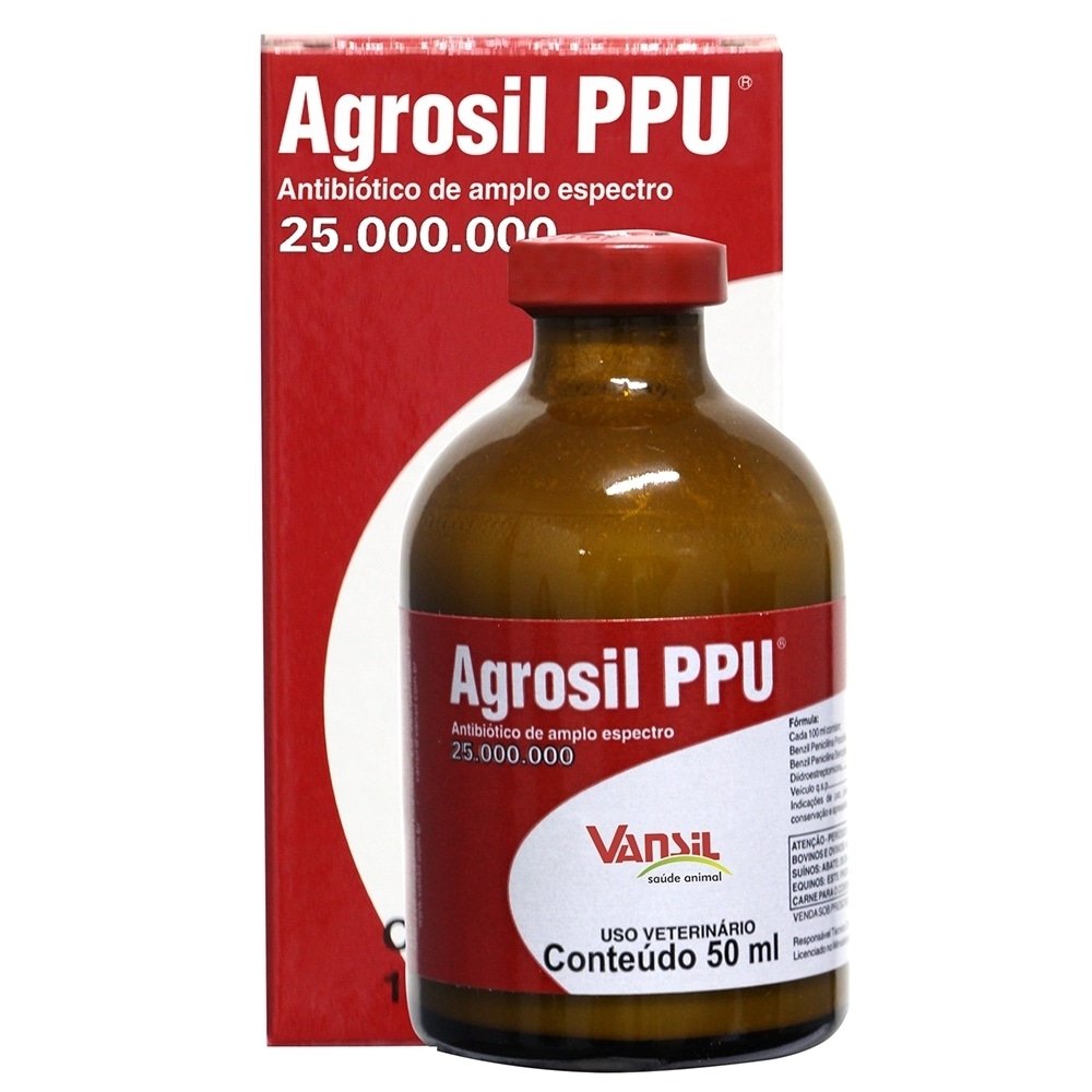 Agrosil Pronto para Uso Antibiótico Injetável 50ml | Martins Atacado