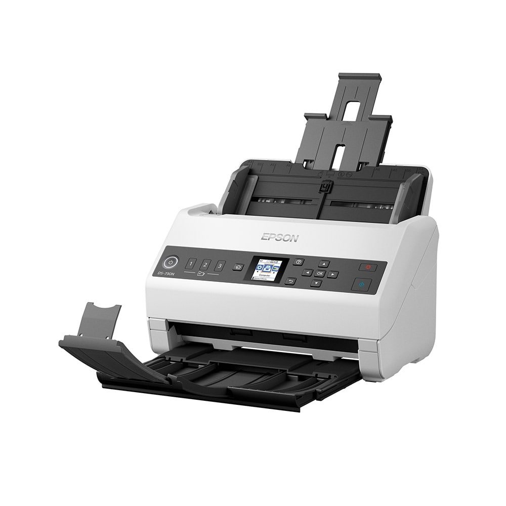Scanner Epson Workforce DS-730N, USB, Bivolt | Martins Atacado