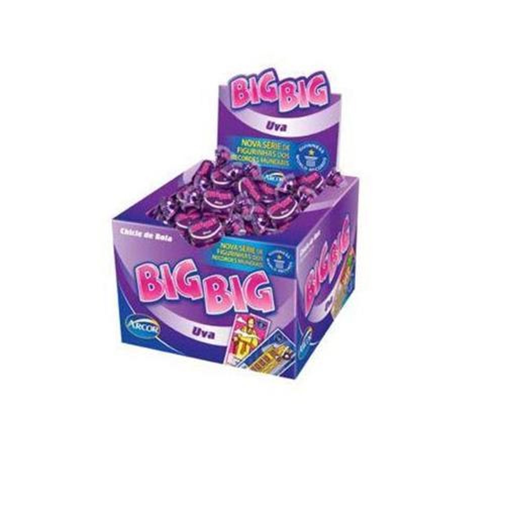 Chicle Big Big Uva 315g | Martins Atacado