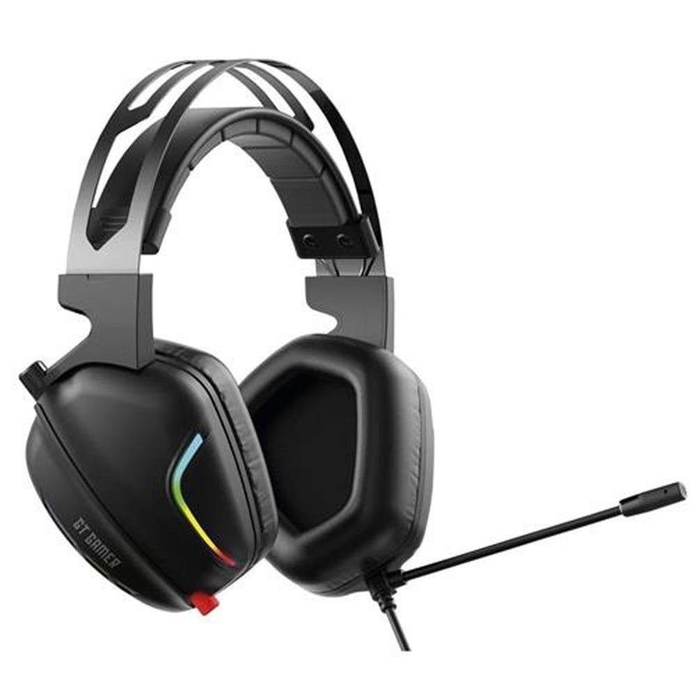 Headset Gamer GT Wizard com LED RGB para Notebook, Mobile, PS, Xbox e ...