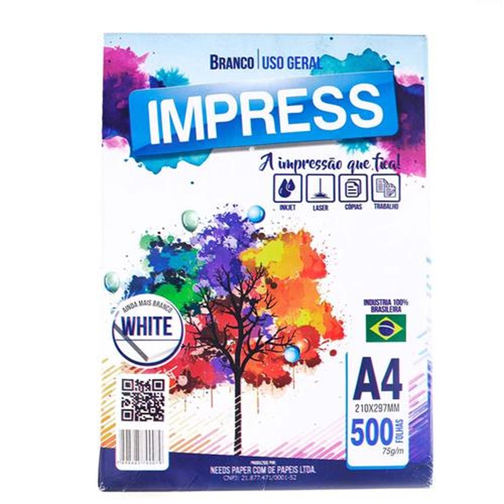 Papel A4 Branco 500 Folhas | Martins Atacado