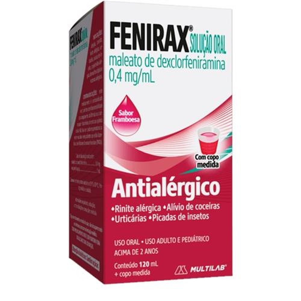 Fenirax Solução Oral 120ML - MULTILAB | Martins Atacado