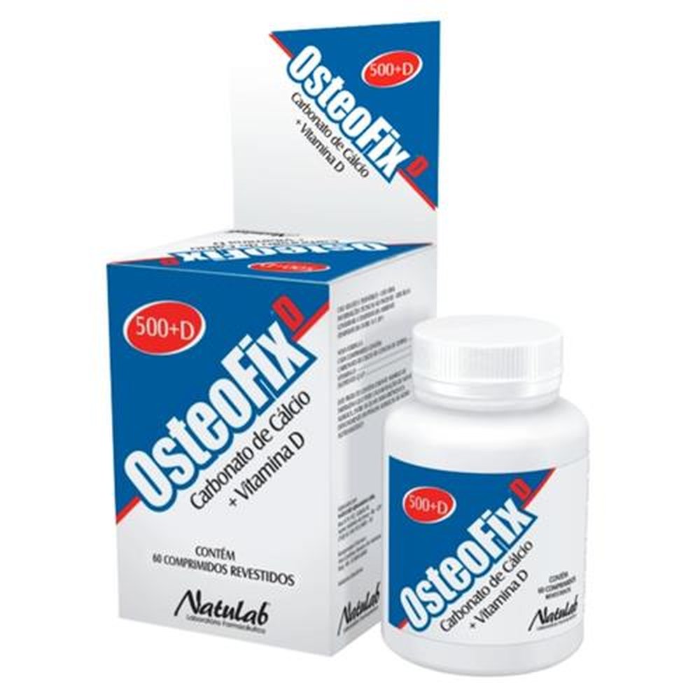 Osteofix 500Mg com 60 Comprimidos - Natulab | Martins Atacado