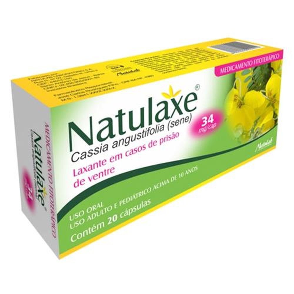 Natulaxe 34Mg com 20 - Natulab | Martins Atacado