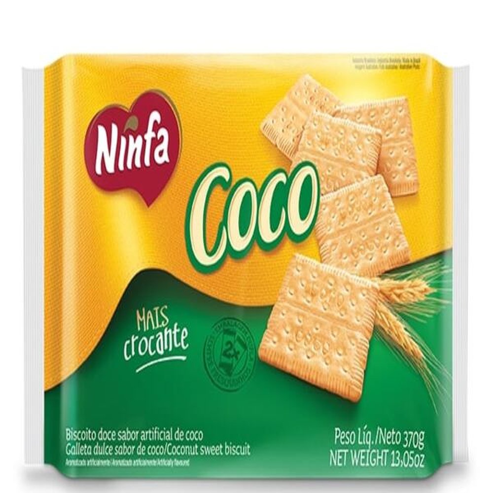 Biscoito Coco Ninfa 20X370G | Martins Atacado