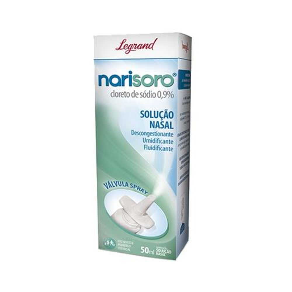 Narisoro 9mg/mL, frasco com 50mL de solução de uso nasal | Martins Atacado