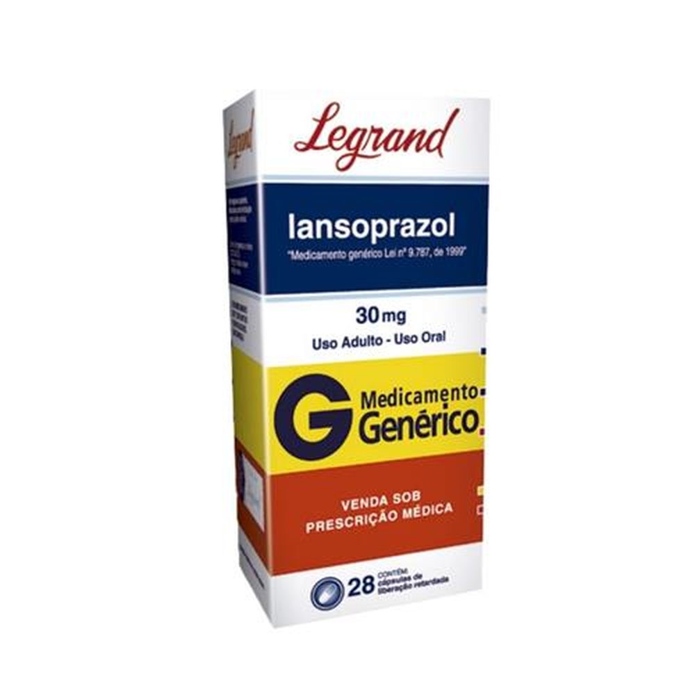 Lansoprazol 30mg, Caixa Com 28 Cápsulas Gelatinosas Duras | Martins Atacado