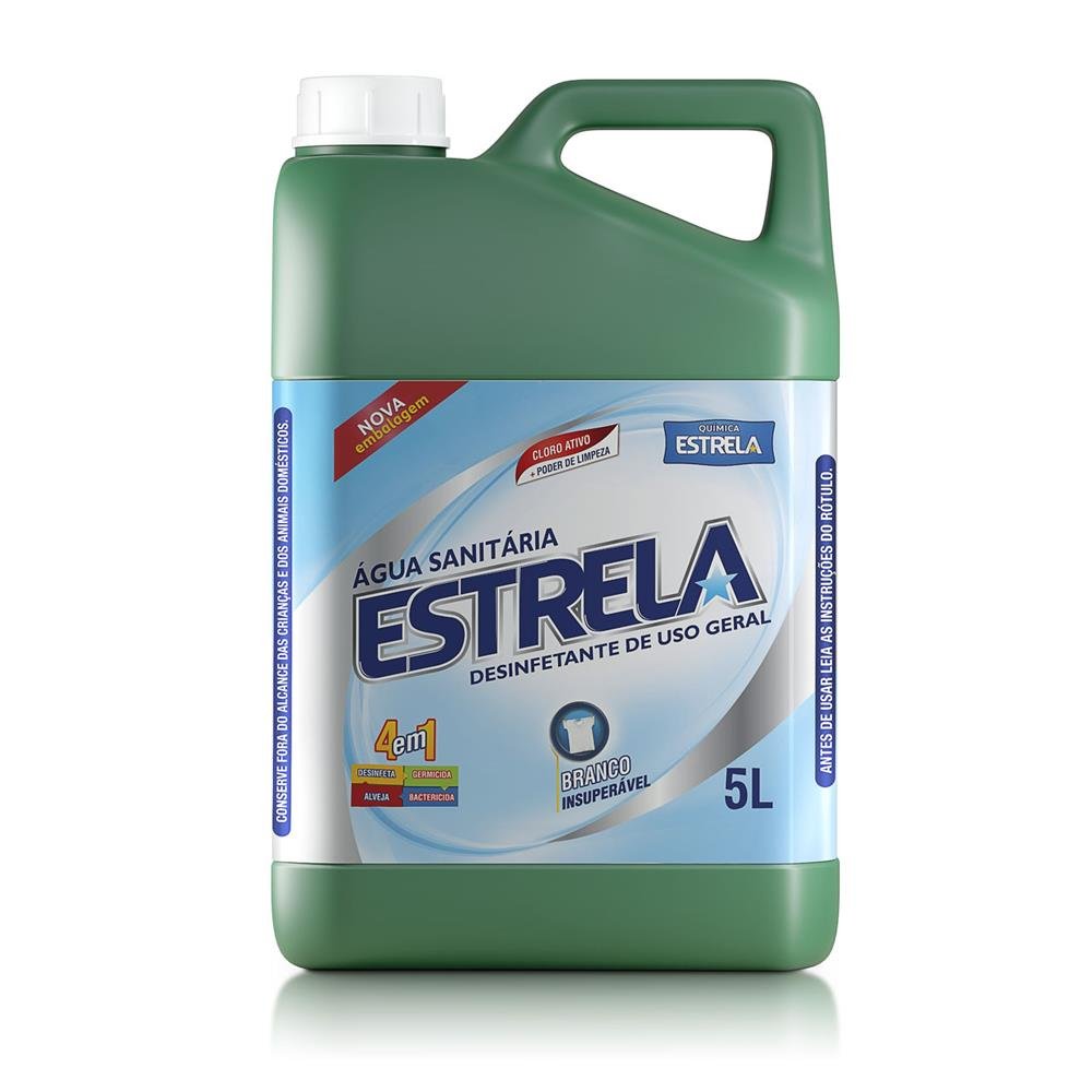 Água Sanitária Estrela 3X5 l | Martins Atacado