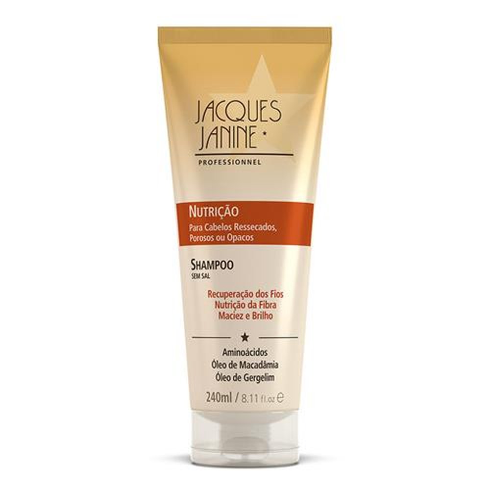 Shampoo Nutrição Jacques Janine Professionnel 240ml | Martins Atacado