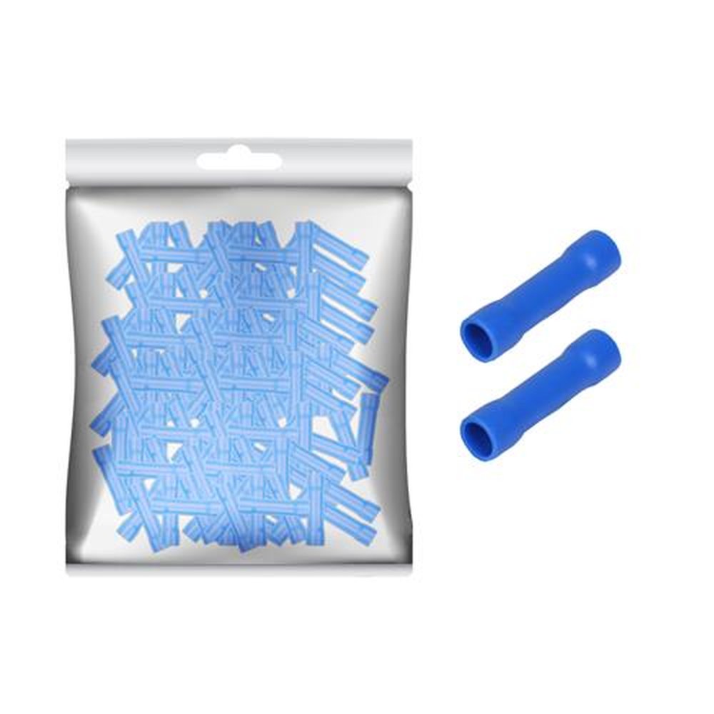 Terminal Emenda Isolado Bv2.5mm - 100 PCs | Martins Atacado