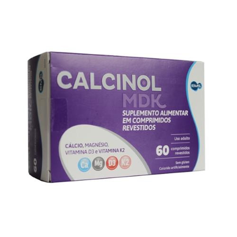 Calcinol Mdk 60 Comprimidos Revestidos | Martins Atacado
