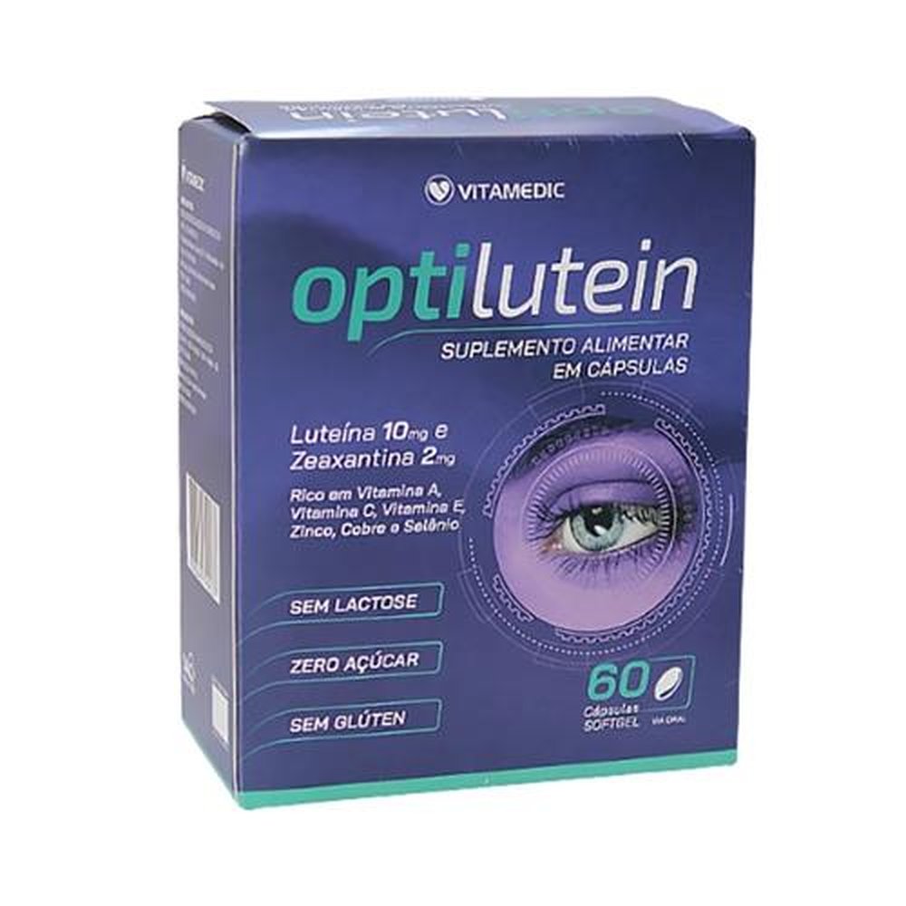 Optilutein Com 60 Capsula - VITAMEDIC | Martins Atacado