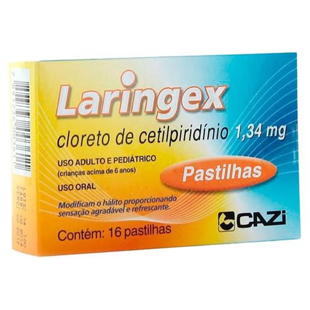 Laringex Com 16 Pastilhas | Martins Atacado