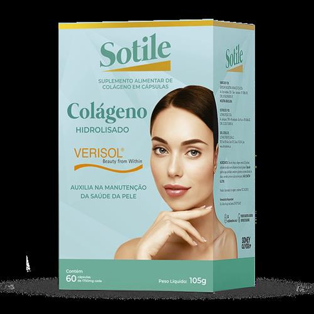 Colageno Hidrolisado Verisol 60 Cap Sotile | Martins Atacado