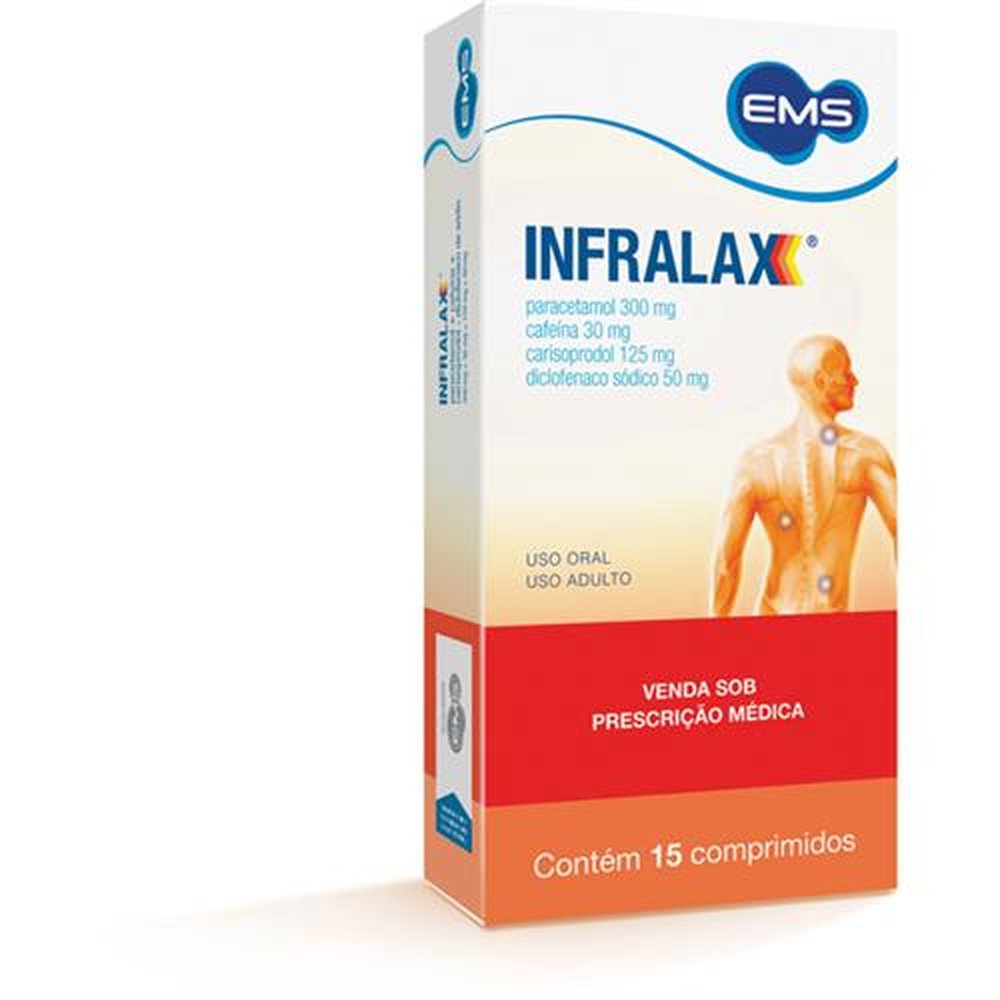 Infralax Com 15 Comprimido - EMS | Martins Atacado