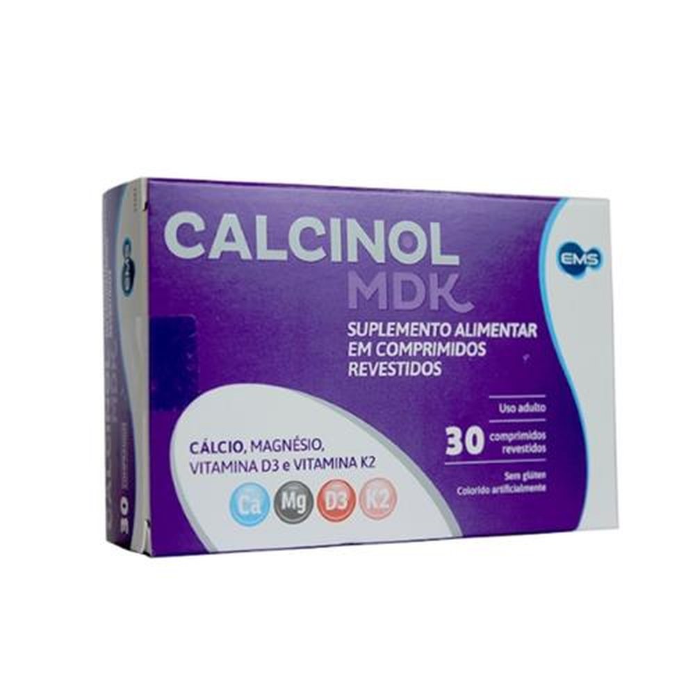 Calcinol MDK 30 Comprimidos | Martins Atacado