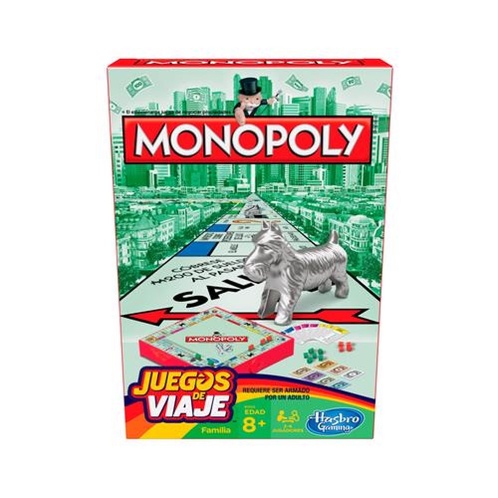 Jogo Grab & Go Monopoly/ B1002 | Martins Atacado