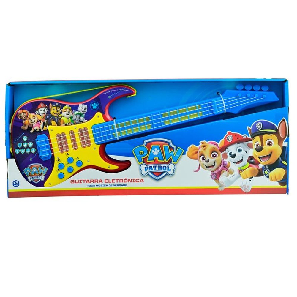 Instrumento Musical Guitarra Paw Patrol | Martins Atacado