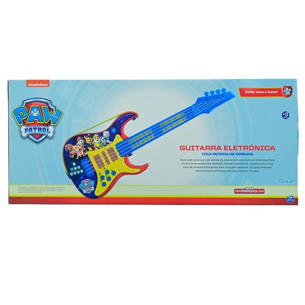 Instrumento Musical Guitarra Paw Patrol | Martins Atacado