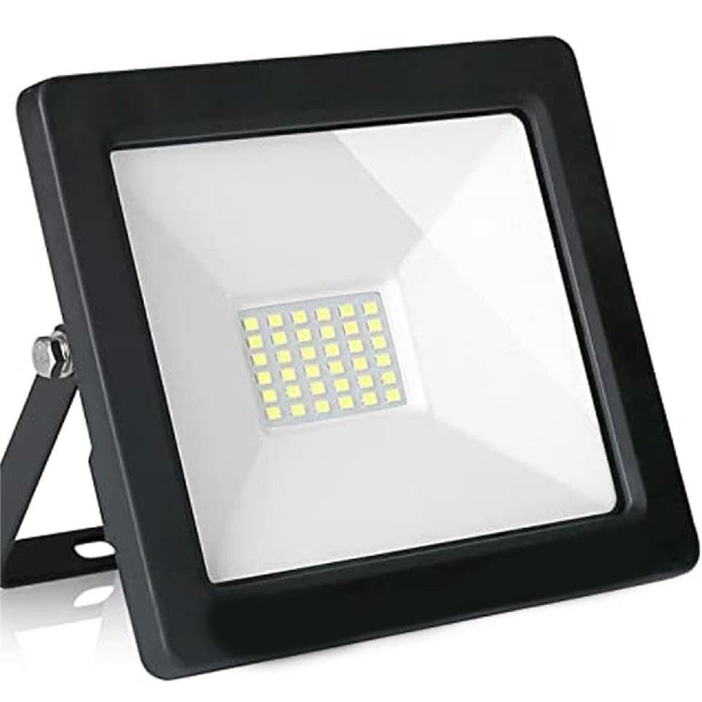 Projetor Luminaria LED 50W 6500K Elgin Preto Bivolt | Martins Atacado