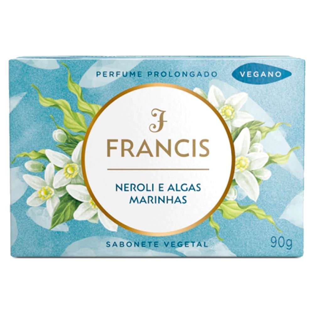 Sabonete Francis Luxo Neroli e Algas Marinhas 90g - Embalagem com 12 ...