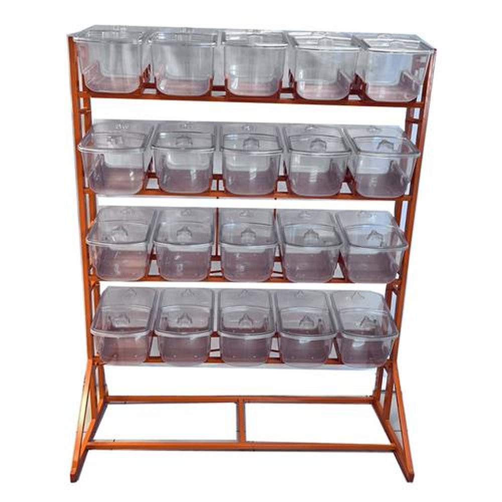 Móvel Durabox PDV 5x4 Laranja | Martins Atacado