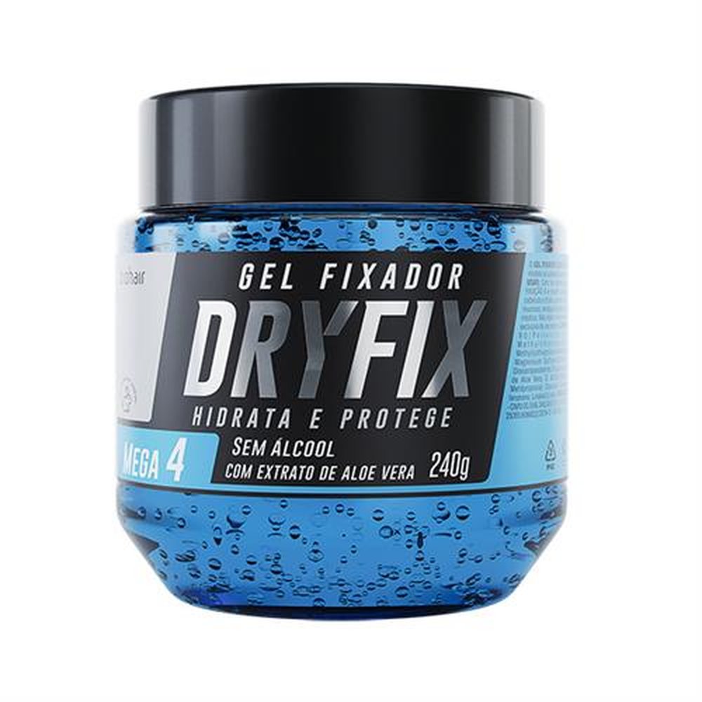 Dryfix Gel Fixador Condicionador Fixação Mega Pote 12x240gr | Martins ...