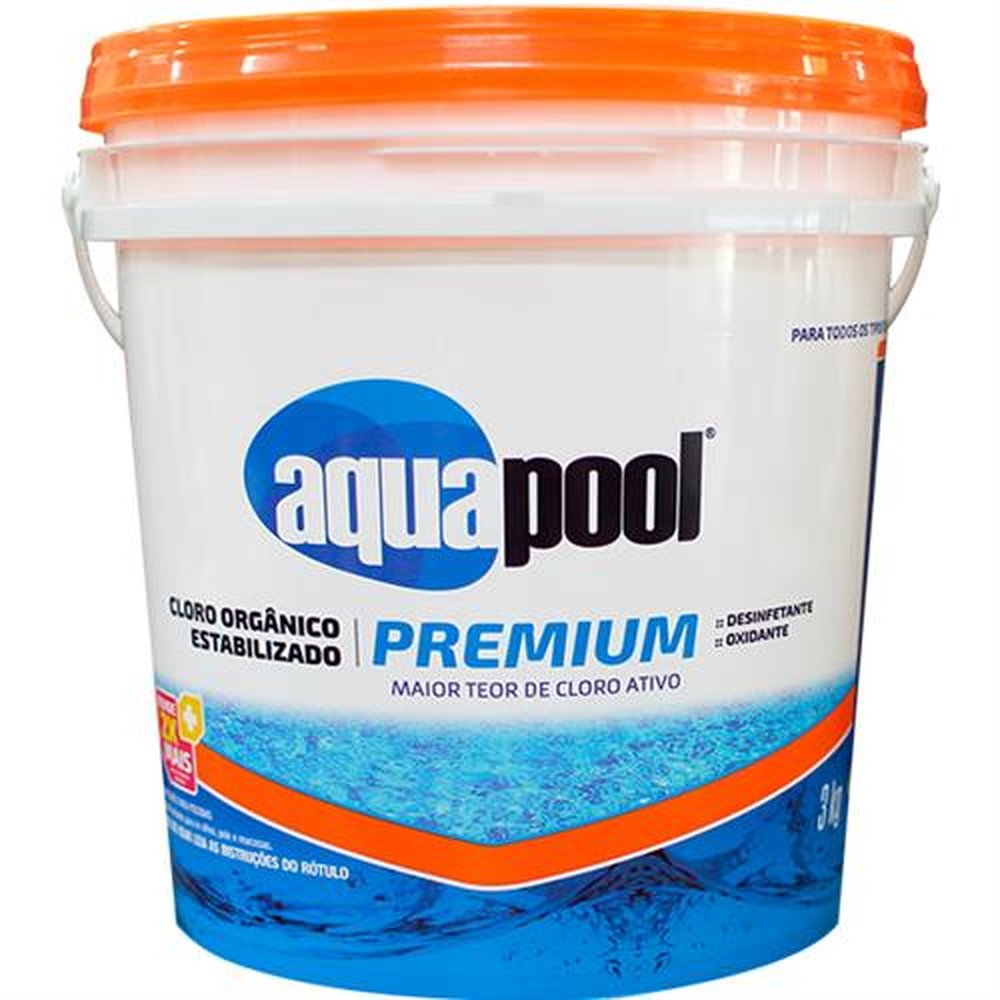 Aquapool Cloro Granulado Premium 3kg | Martins Atacado