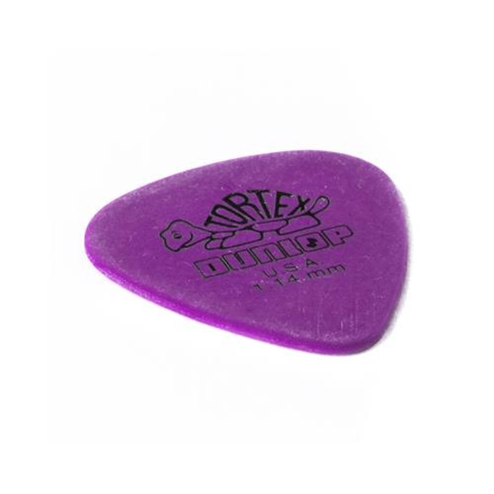 Palheta Tortex 1,14 mm Roxa pacote - DUNLOP | Martins Atacado