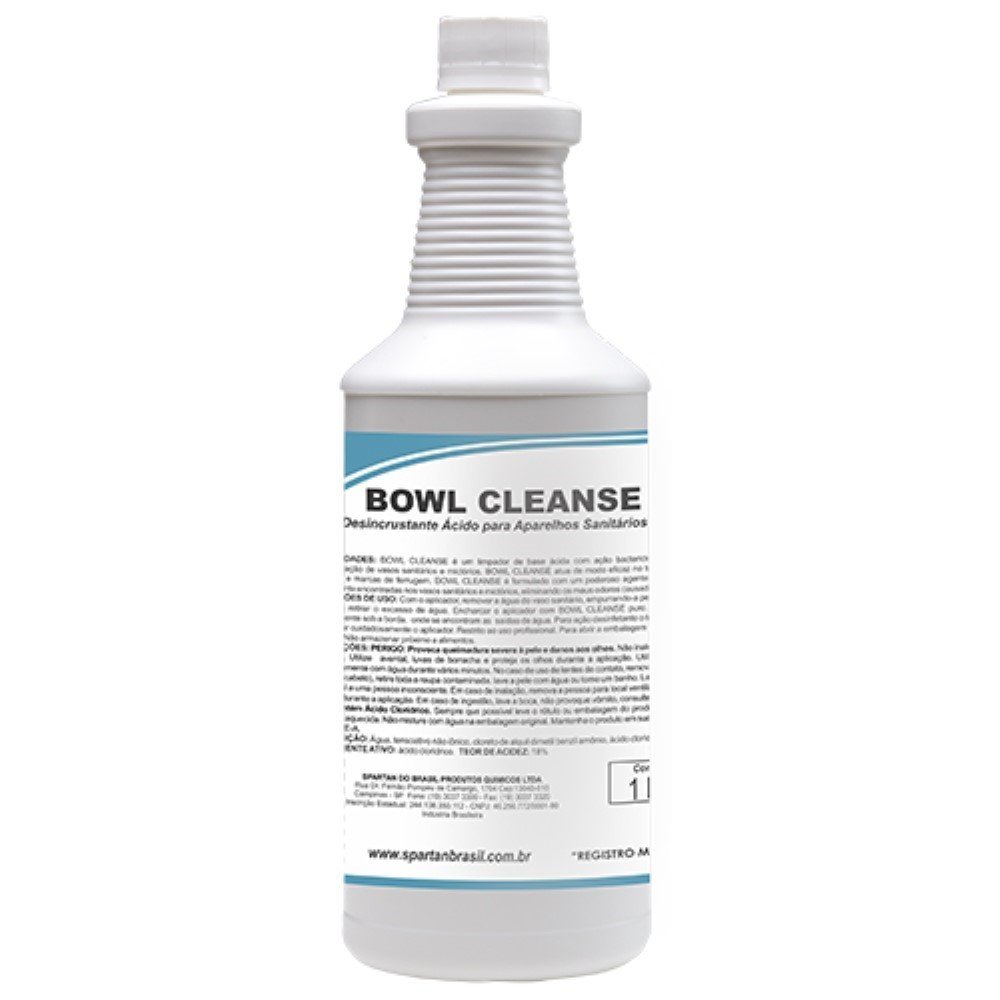 Desincrustante Bowl Cleanse Vaso Sanitario 1l Sparta | Martins Atacado