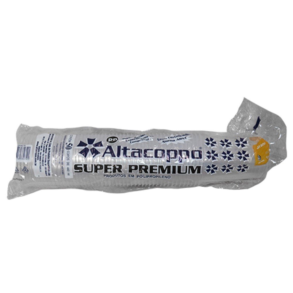 Copo Descartavel Transparente 440ml Liso 20x50 Unidades Altacoppo | Martins Atacado