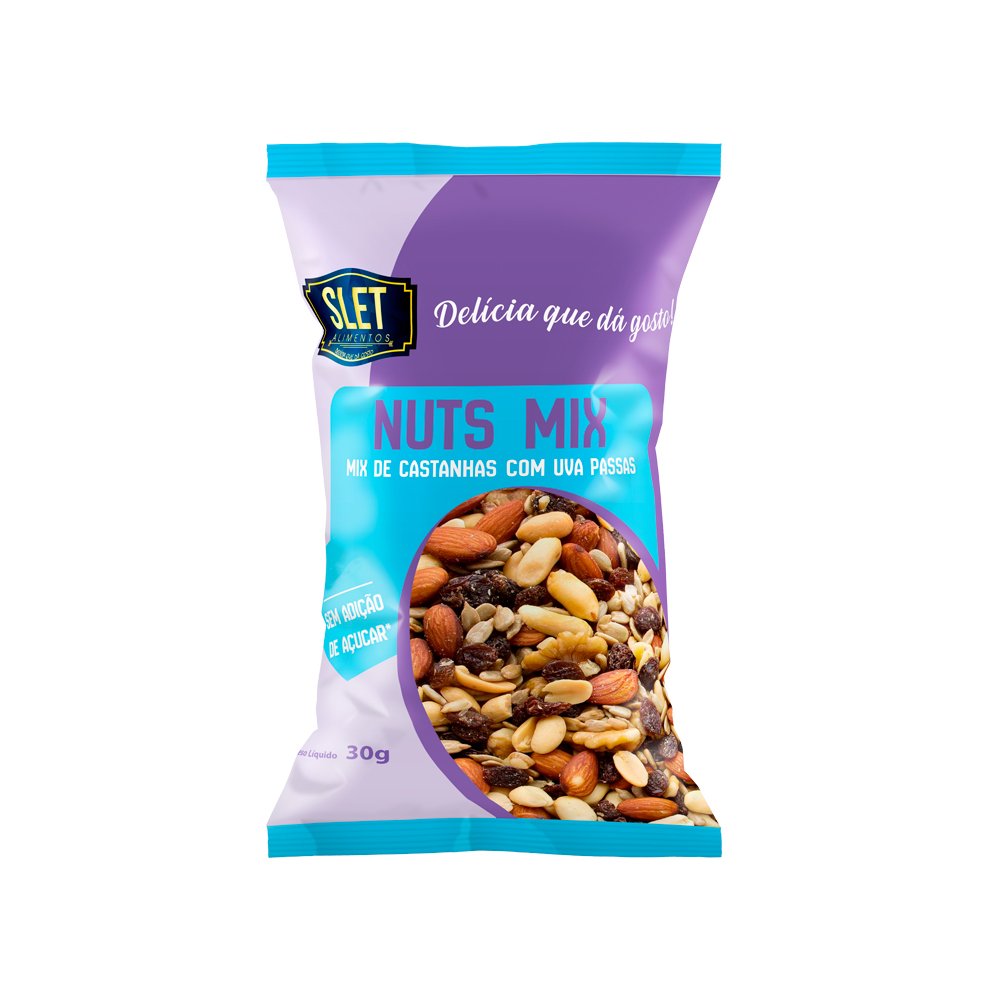 Mix De Castanhas Com Uva Passa 30g Caixa C/ 12 | Martins Atacado Mix De Castanhas Com Uva Passa 30g Caixa C/ 12 | Martins Atacado
