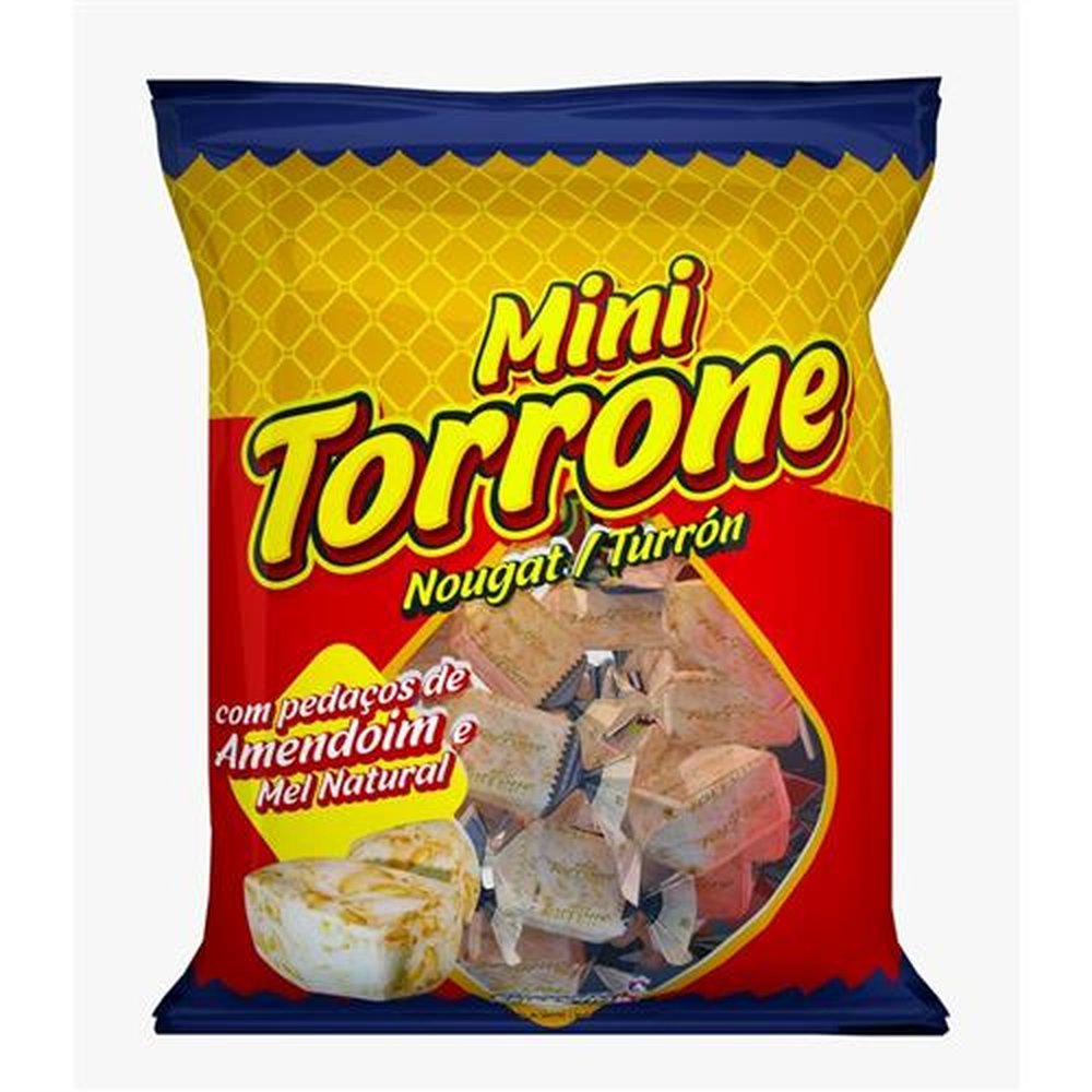 Mini Torrone 400g - Caixa Com 25 Pacotes | Martins Atacado